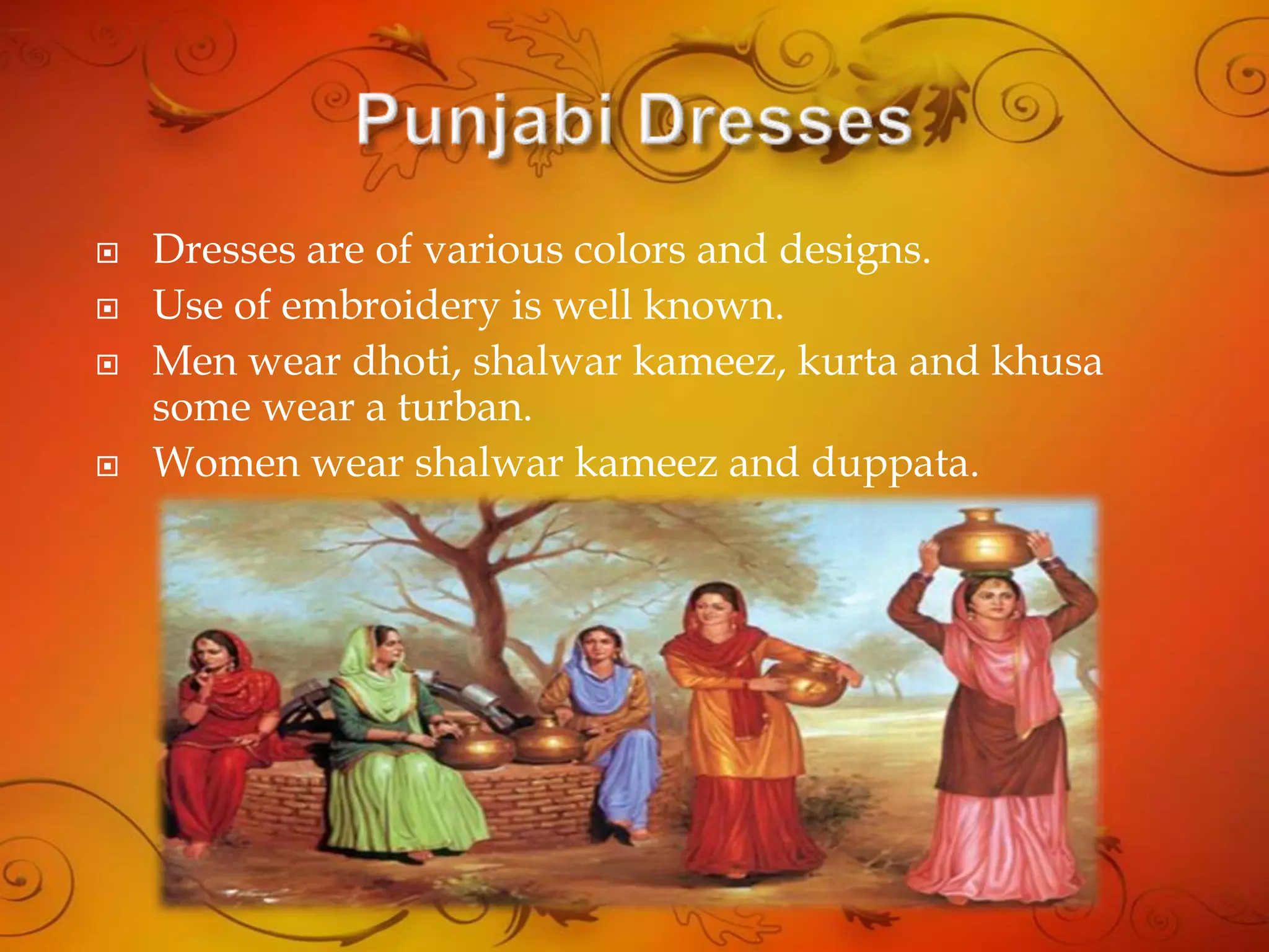 The Punjabi Culture | PPTX