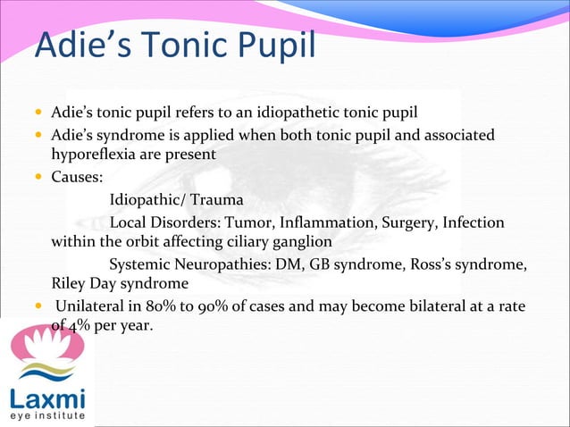 The pupillary pathway and its clinical aspects | PPTX