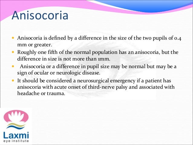The pupillary pathway and its clinical aspects