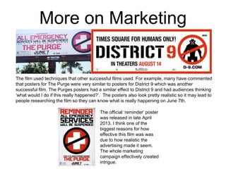 The Purge - Marketing Case Study | PPTX