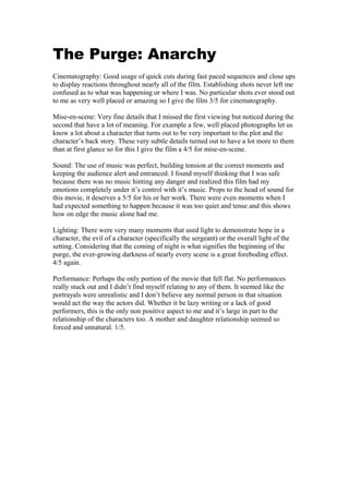 The purge | DOC | Movies | Entertainment