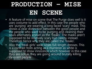 THE PURGE - CASE STUDY | PPTX