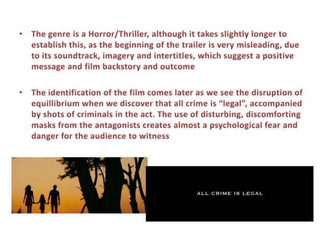 The Purge - Trailer Analysis | PPTX