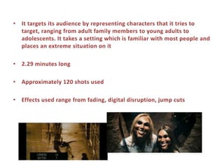 The Purge - Trailer Analysis | PPTX