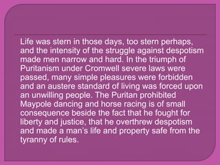 The puritan movement | PPT
