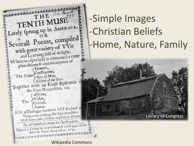 The puritan poetry of anne bradstreet prologue | PPTX | Poetry | Books ...