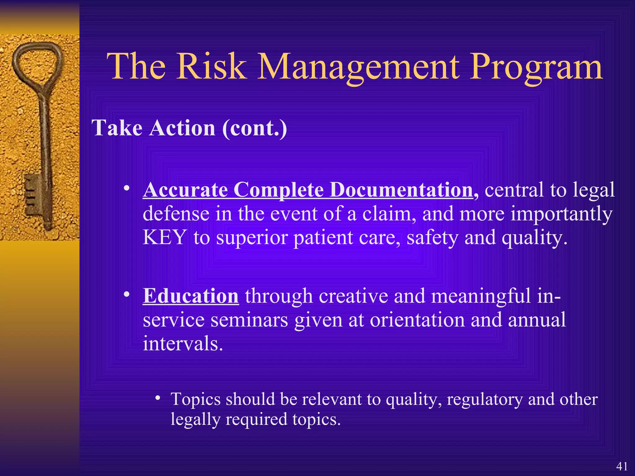The Purpose And Goals Of Risk Management | PPT