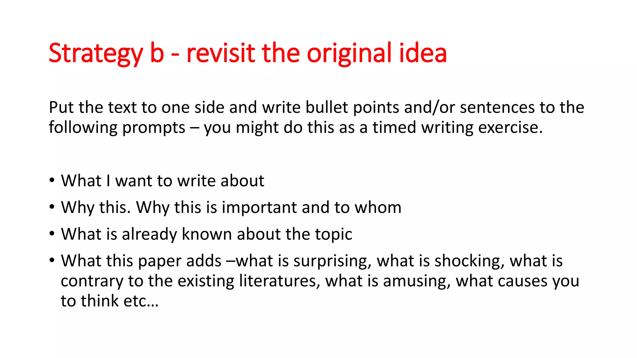 The purposeless paper | PPTX