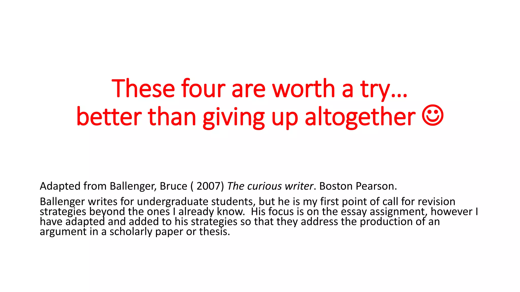 The purposeless paper | PPTX