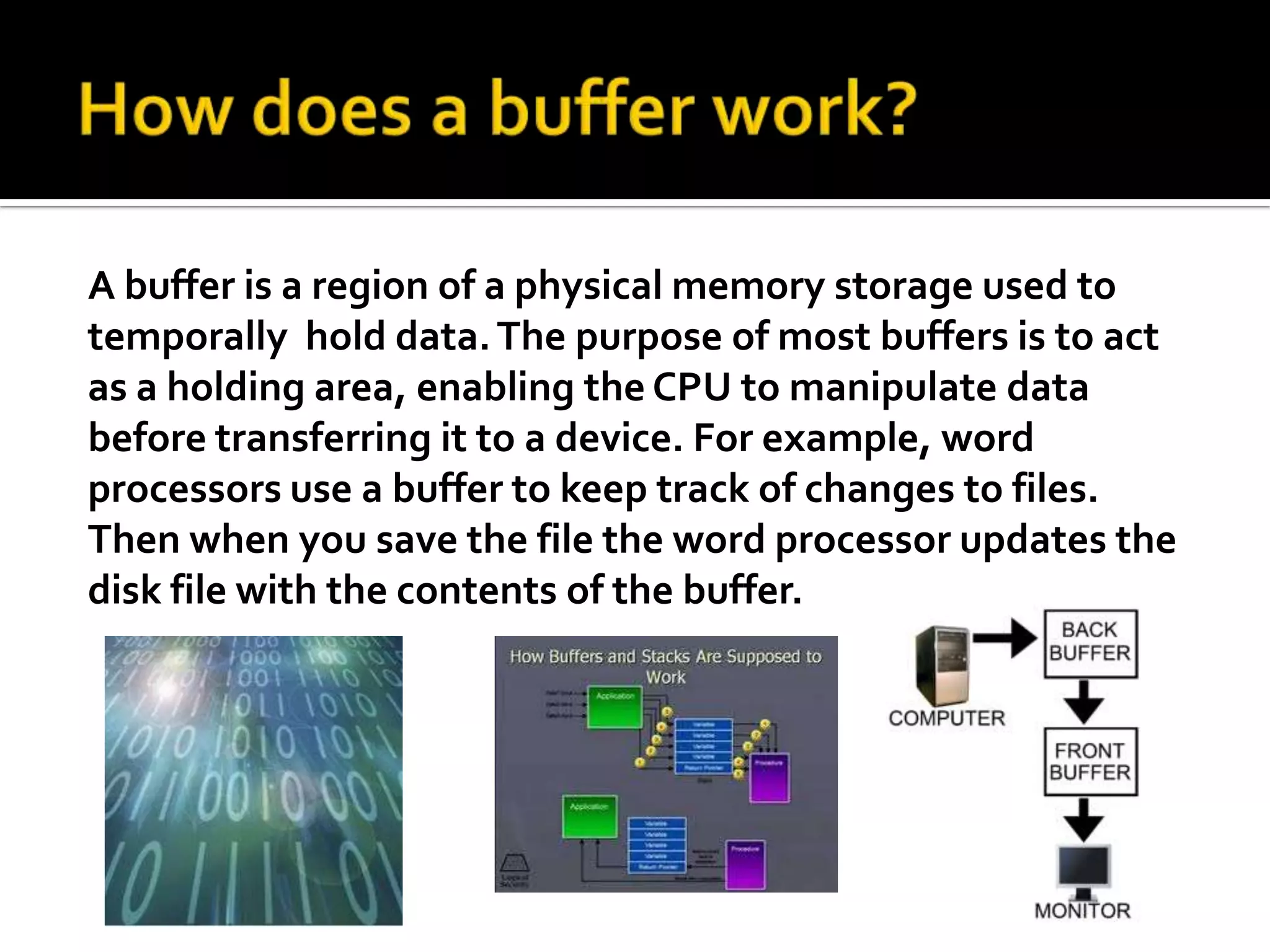 The purpose of an operating system | PPTX