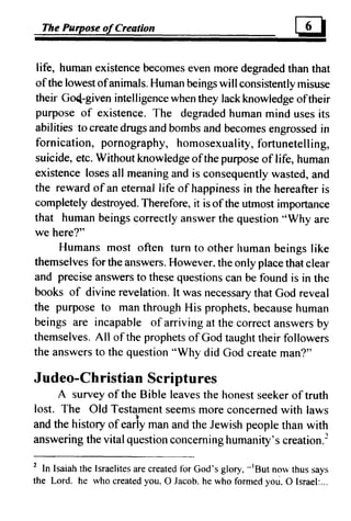 The Purpose of Creation | PDF