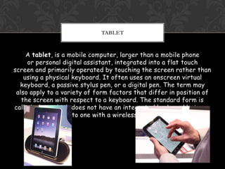 The purpose of different types of computer systems | PPTX