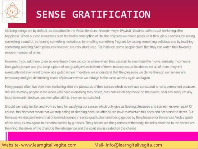 The Purpose of Life | Learn Gita Live Gita | PPT