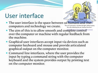 The purpose of operating systems | PPTX