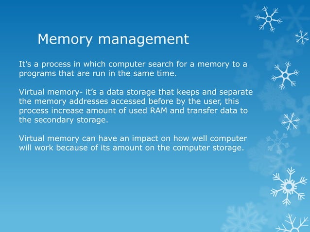 The purpose of operating systems | PPTX