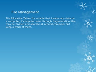 The purpose of operating systems | PPT