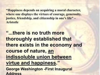 The Pursuit of a Virtuous Life | PPTX