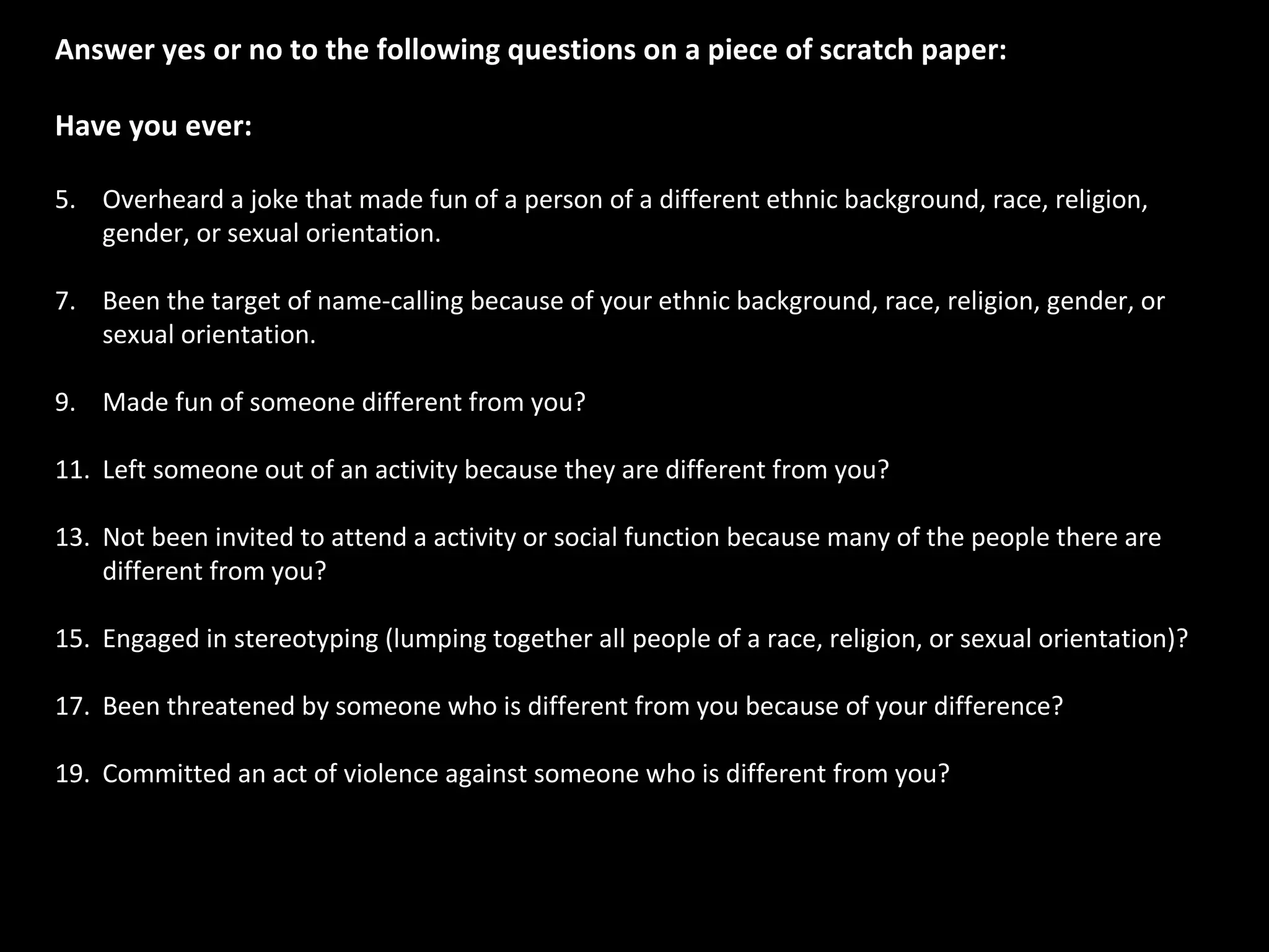 The Pyramid of Hate | PPT