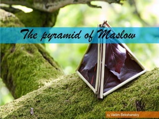 The pyramid of maslow (adv) | PPT