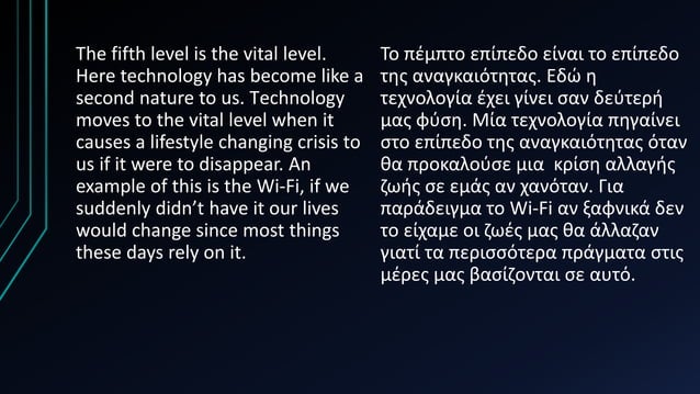 The pyramid of technology saranti | PPT