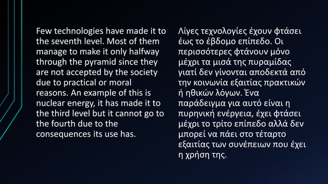 The pyramid of technology saranti | PPT