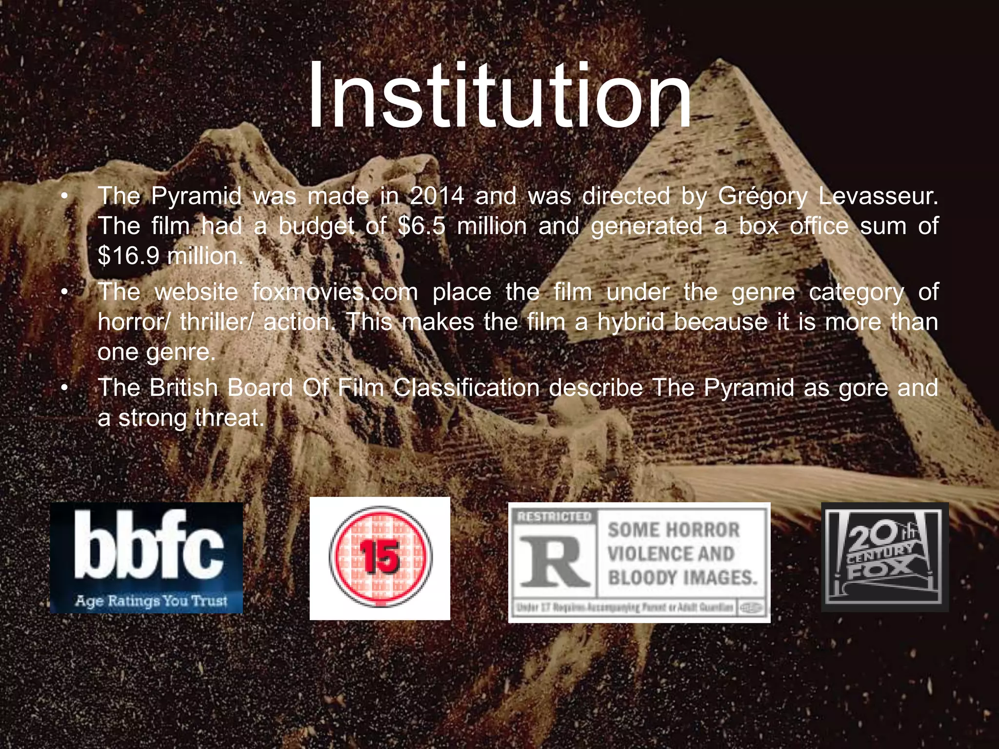 The Pyramid Opening Analysis | PPT