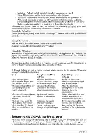 The pyramid principle | PDF