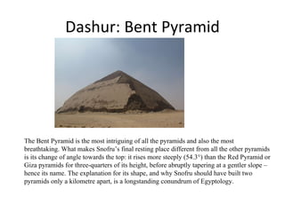 The Pyramids | PPT | Geography | Science