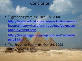 The pyramids | PPT