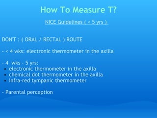 The Pyrexial Child | PPT | Infectious Diseases | Diseases and Conditions