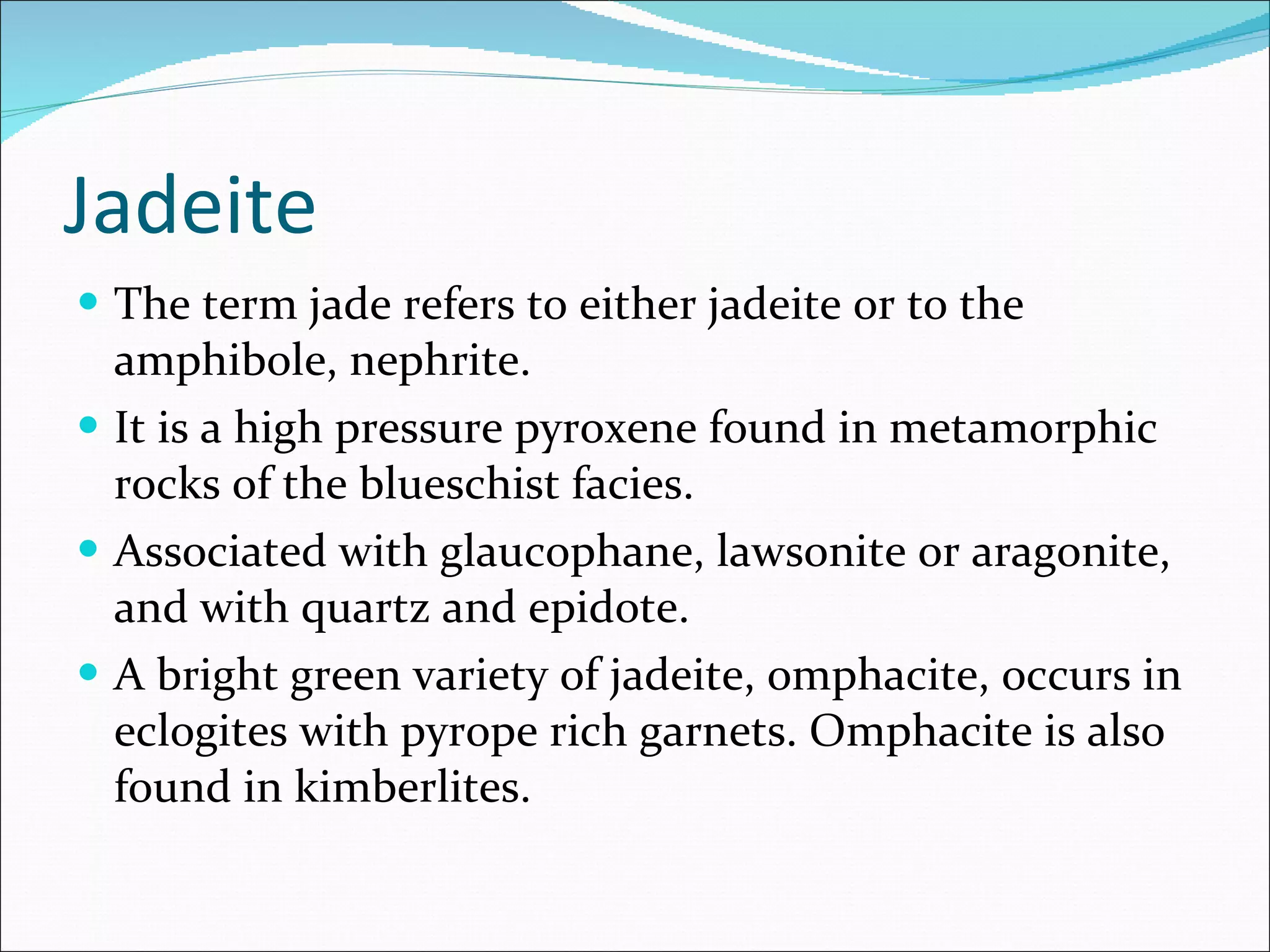 The pyroxene group of minerals03 | PPT