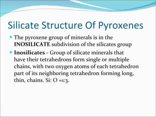 The pyroxene group of minerals03 | PPT