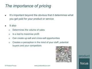 The pyschology of pricing | PPT