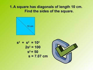 The pythagoras theorem | PPT | Free Download