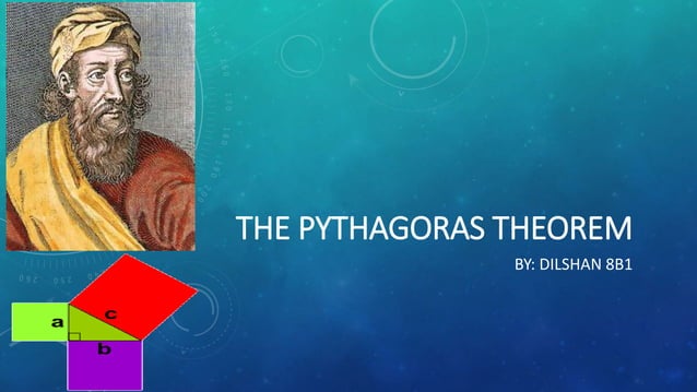 The Pythagoras Theorem | PPT