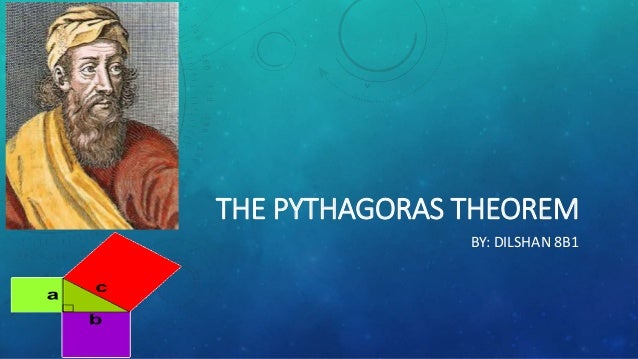 The Pythagoras Theorem