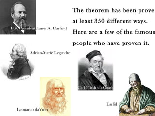 The pythagorean theorem | PPT | Physics | Science