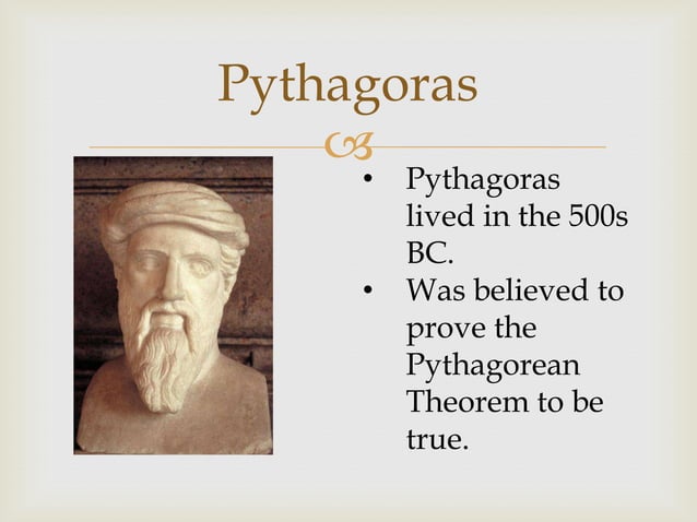 The pythagorean theorem | PPT