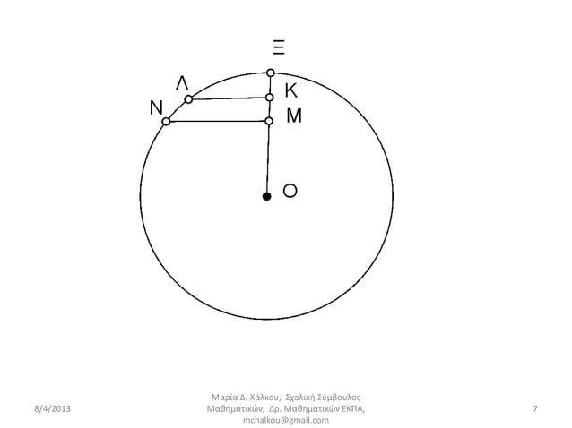 The Pythagorean Theorem and its application according to a greek ...