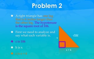 The pythagorean theorem | PPTX