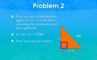 The pythagorean theorem | PPTX