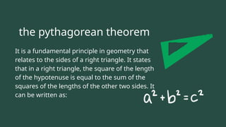 how to solve the missing sides using pythagorean theorem.pptx