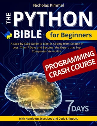 The Python for beginners. This is an advance computer language. | PDF ...