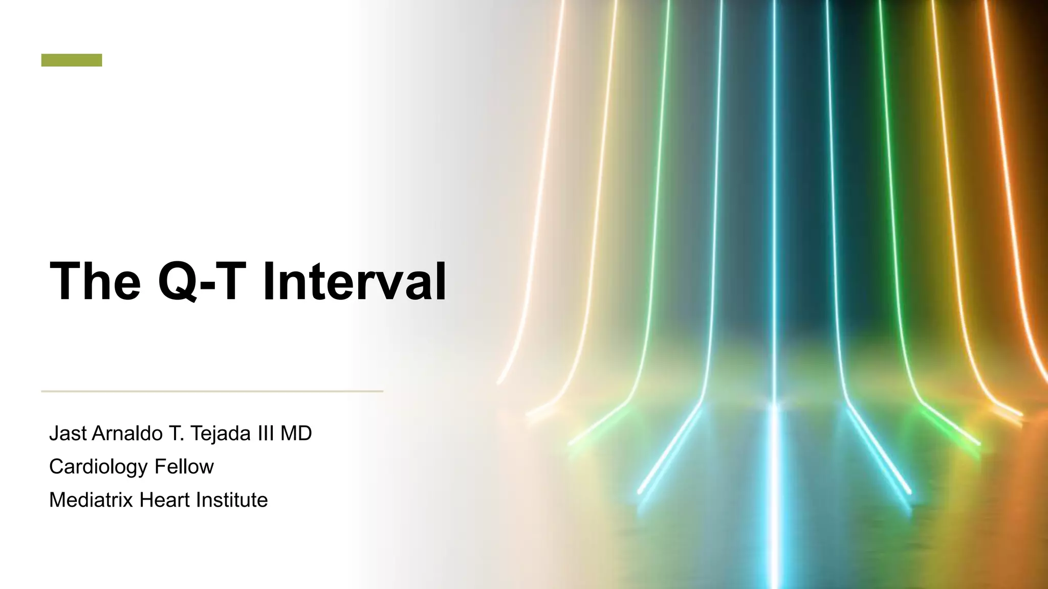 The q t interval | PPTX