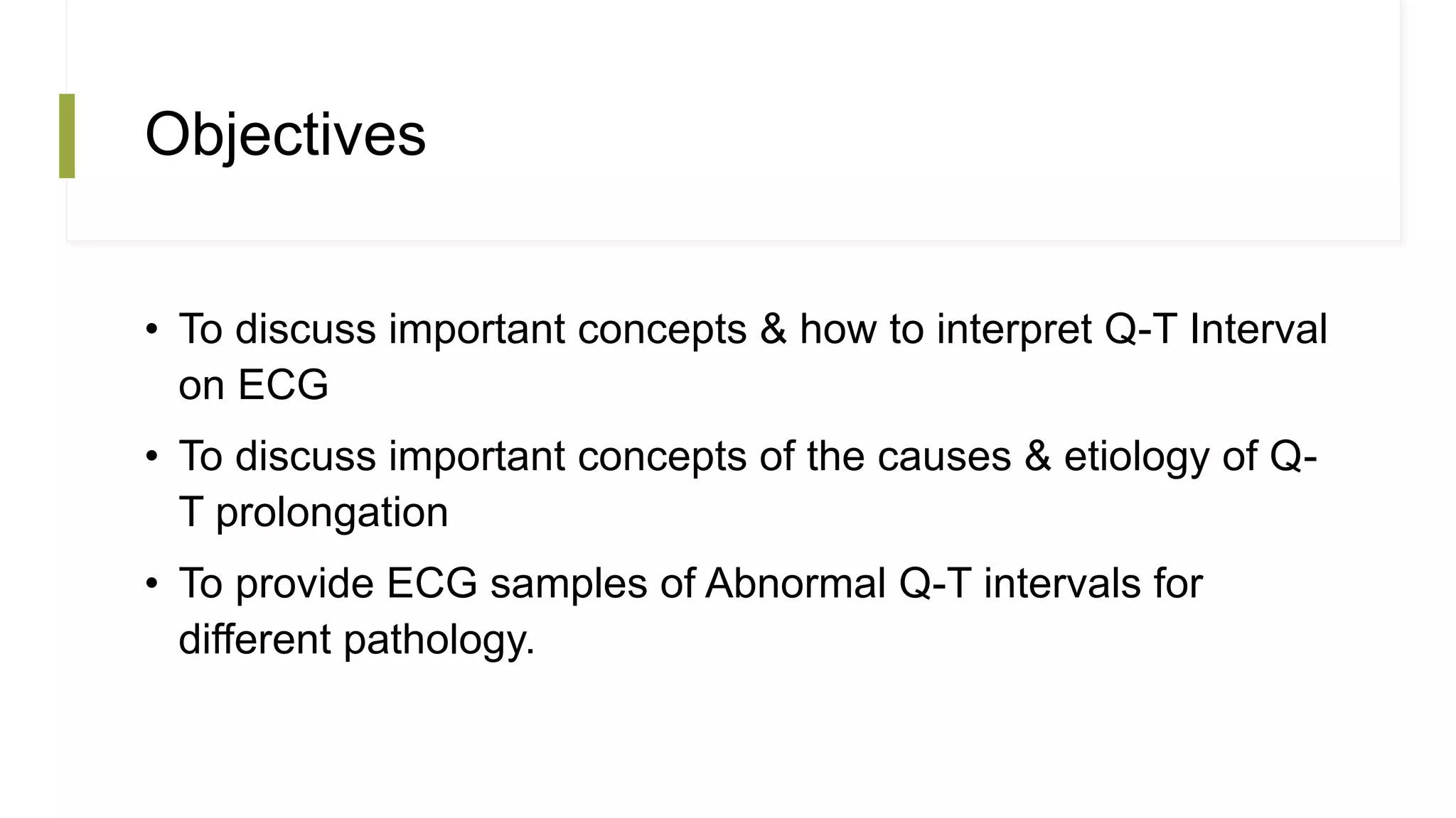 The q t interval | PPTX
