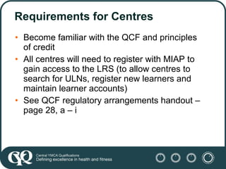 The QCF | PPT