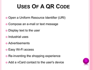 QR Code - Quick Response Code | PPTX