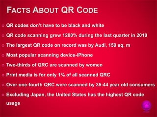 QR Code - Quick Response Code | PPTX
