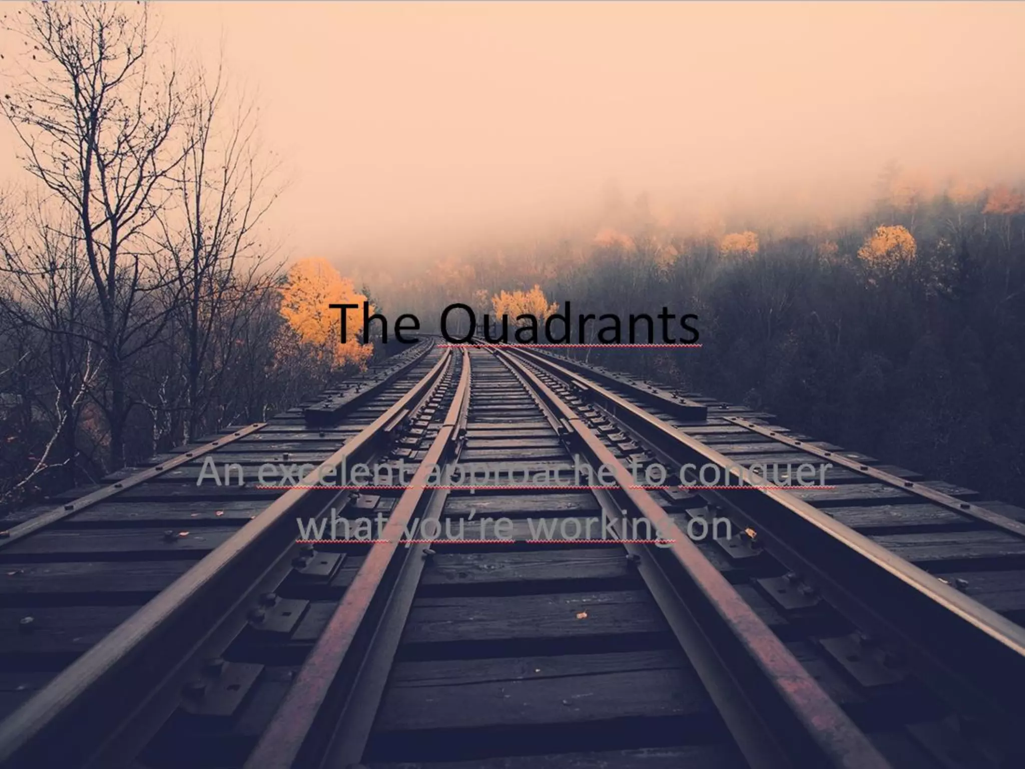 The quadrants | PPT