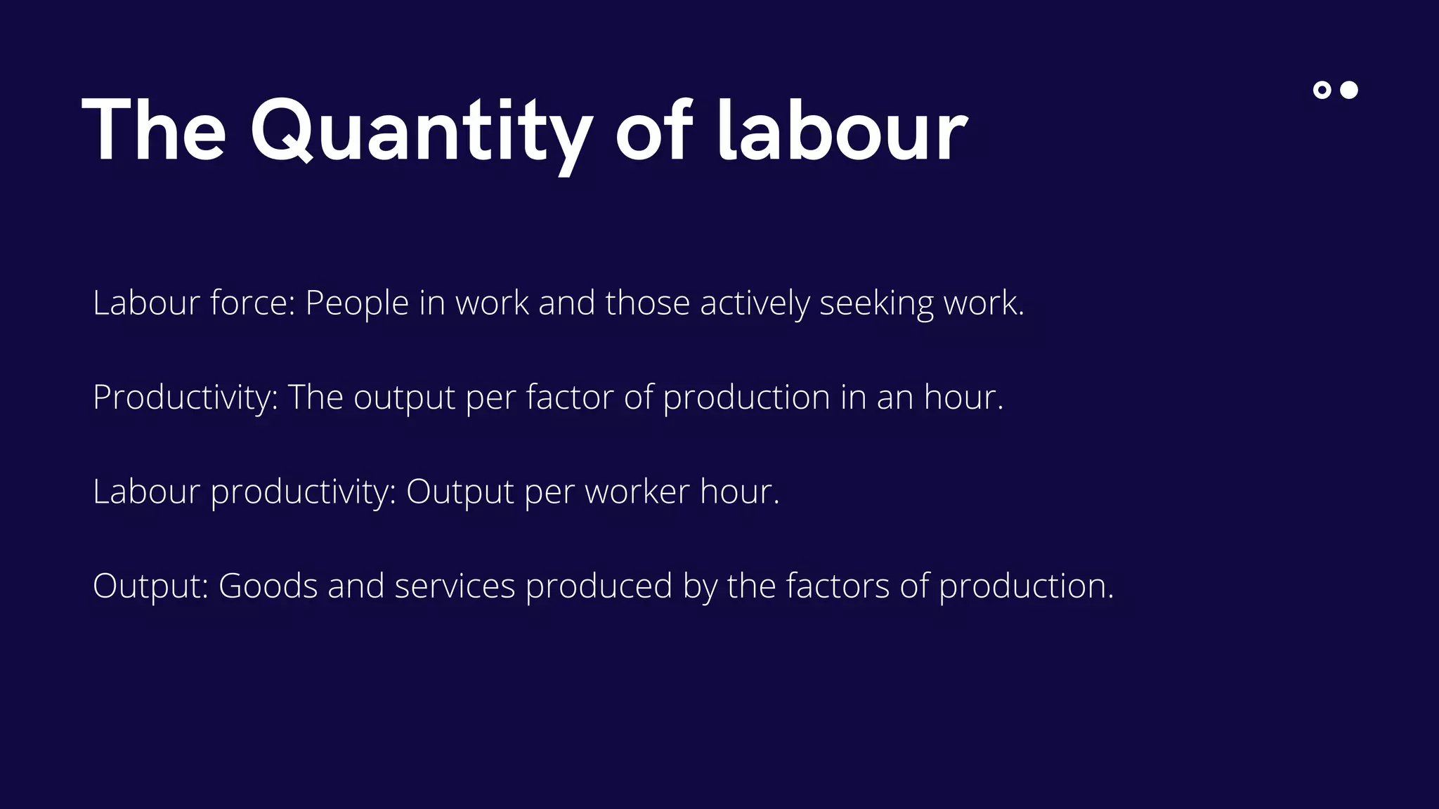 Quality and Quantity of Factors of Production | PDF